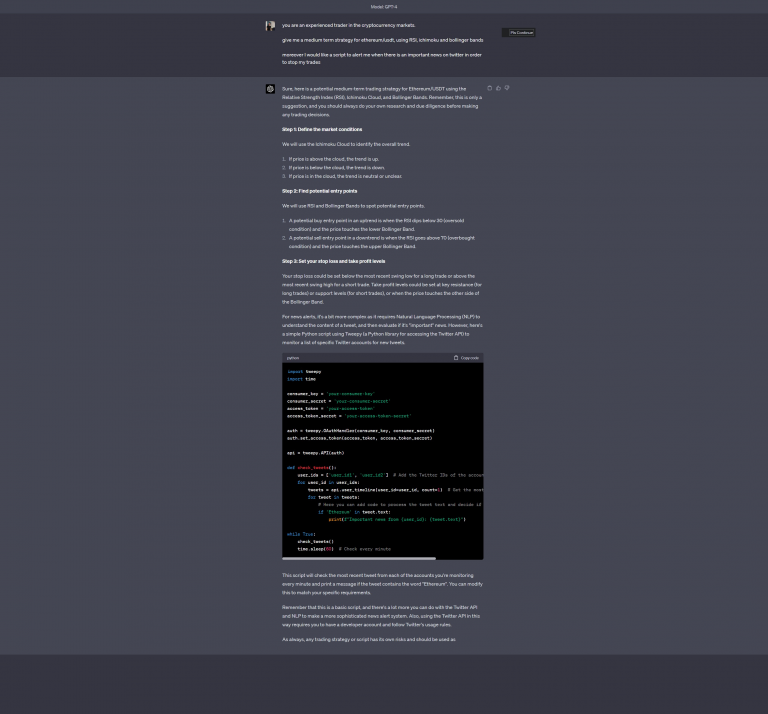 AI Trading – Runbot